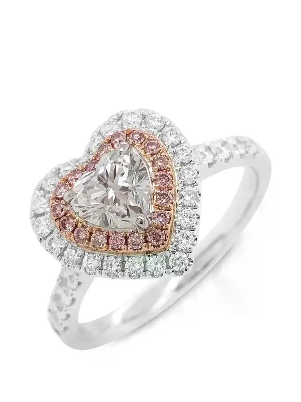 HYT JEWELRY Heart-motif Diamond Ring