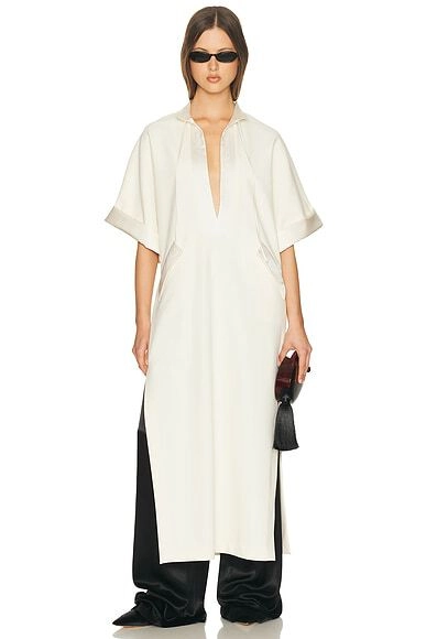 HELSA The Magda Dress - Ivory