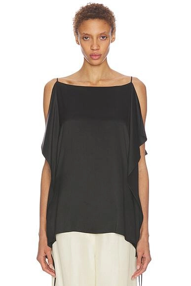 THE ROW Koray Sleeveless Silk Top