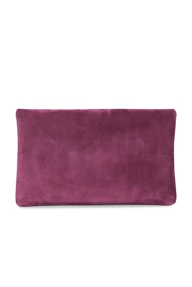 Saint Laurent Xxl Envelope Pouch - Deep Haute Red