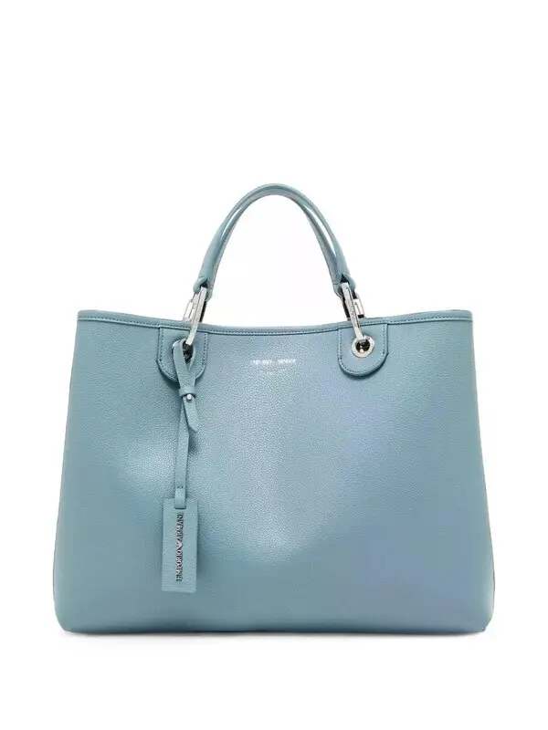 Emporio Armani Medium Myea Tote Bag - Blue