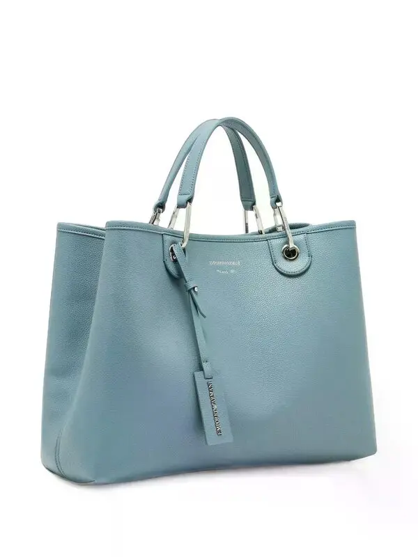 Emporio Armani Medium Myea Tote Bag - Blue