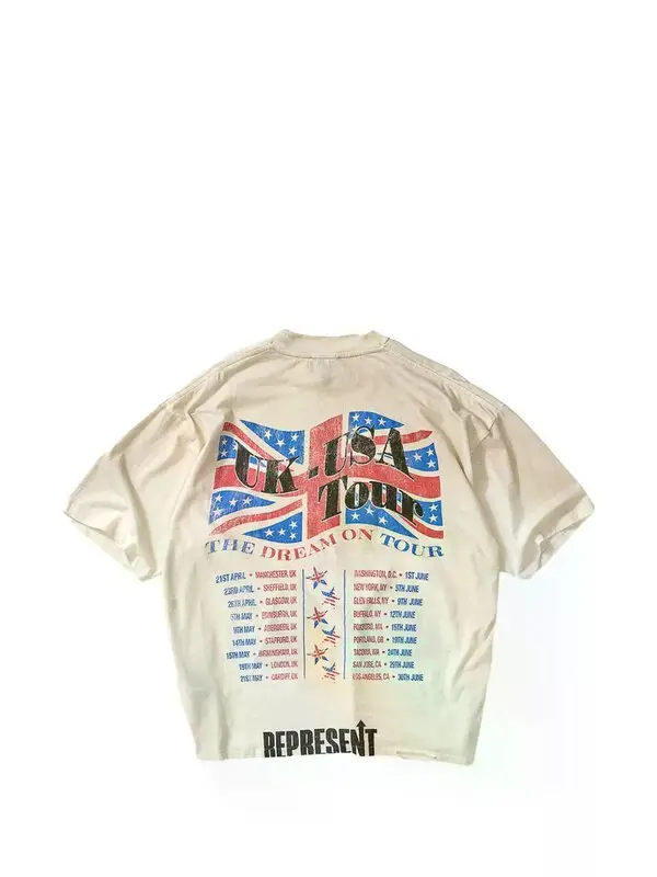 REPRESENT Graphic Print T-shirt - Neutrals