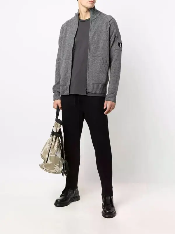 C.P. COMPANY Drawstring-waist Cotton Track Trousers