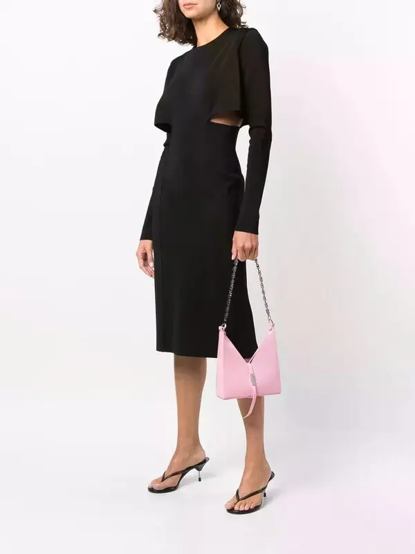 Givenchy Mini Cut Out Shoulder Bag - Pink