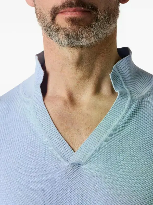 Brooks Brothers Open-collar Piqué Top