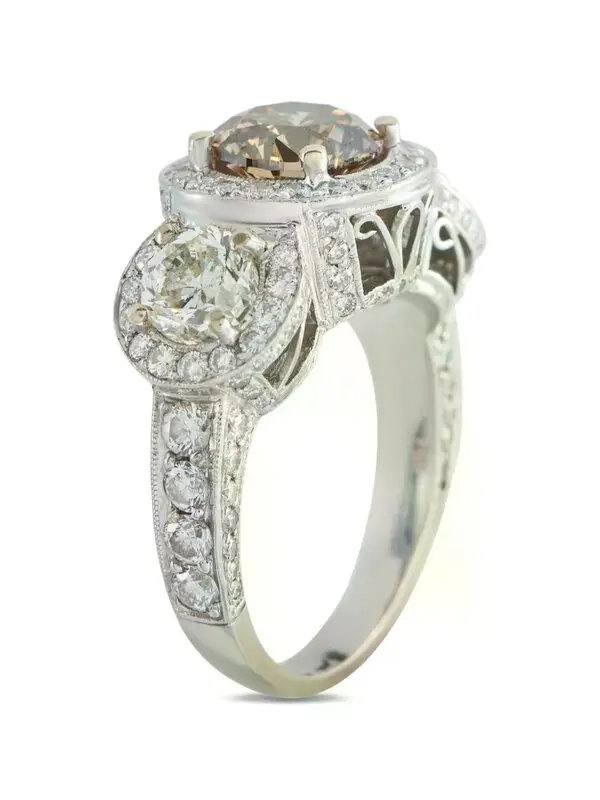 LB EXCLUSIVE 18k White Gold Diamond Ring