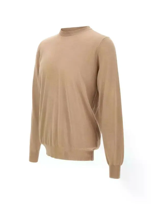 FILIPPO DE LAURENTIIS Ribbed Crew Neck Sweater