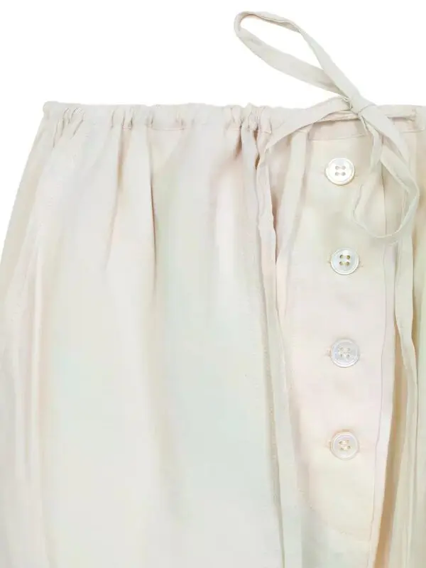 Studio Nicholson Hera Drawstring Trousers - Neutrals