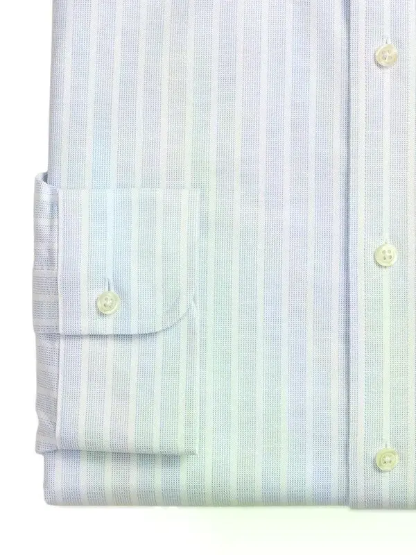 Brooks Brothers Button-down Striped Shirt - Blue