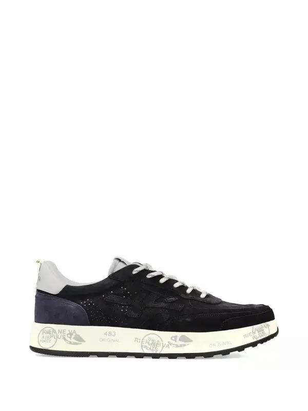 Premiata Nous Perforated Sneakers - Blue