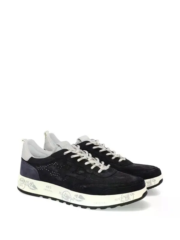 Premiata Nous Perforated Sneakers - Blue