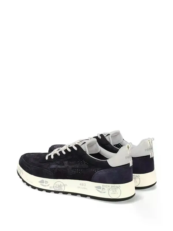 Premiata Nous Perforated Sneakers - Blue