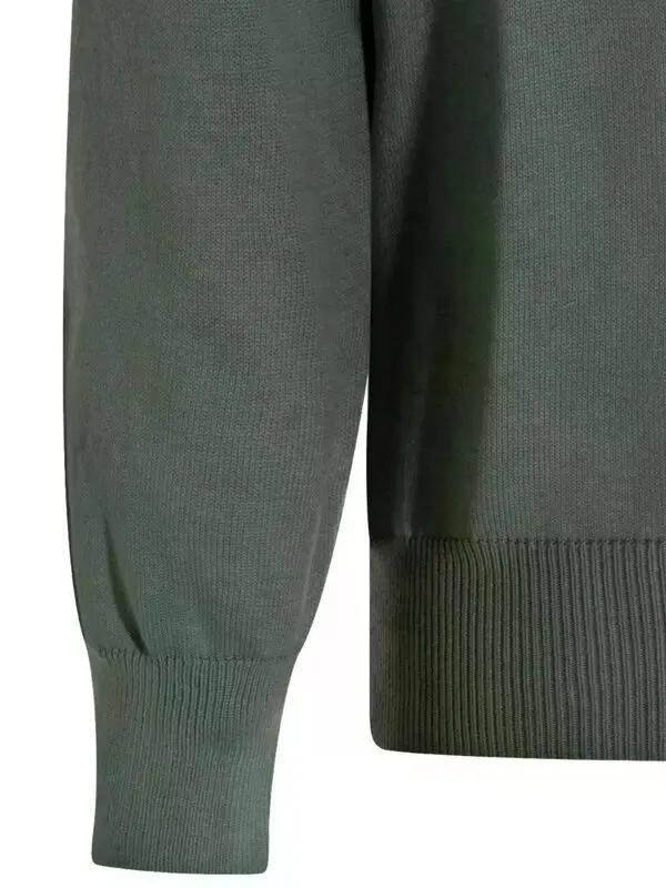 Altea Ribbed Crew Neck Cotton Sweater