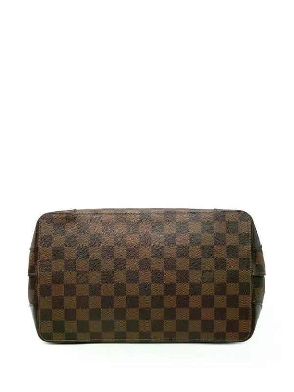 LOUIS VUITTON Damier Ebene Hampstead Pm Tote Bag - Brown