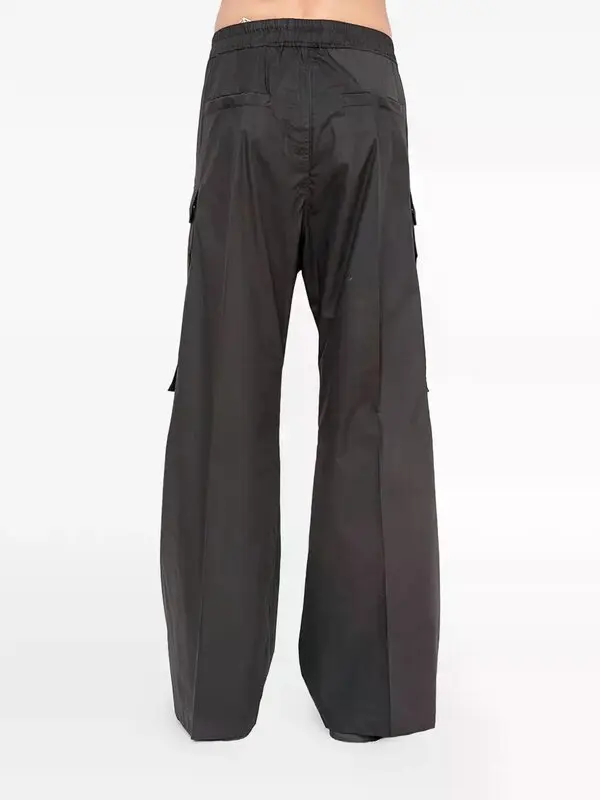 Rick Owens Cargo Pants With Drawstring Fastening