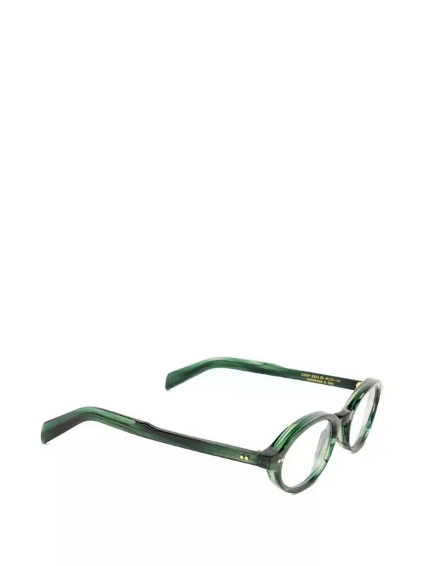 CUTLER & GROSS Oval Frame Eyeglasses