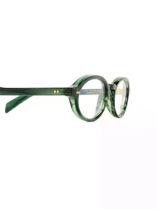 CUTLER & GROSS Oval Frame Eyeglasses