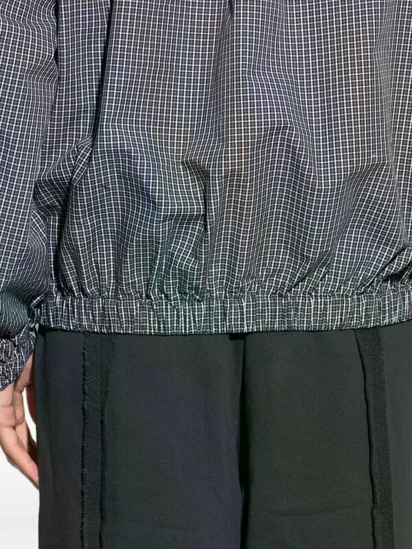 UMBRO Gingham Pattern Hooded Shirt