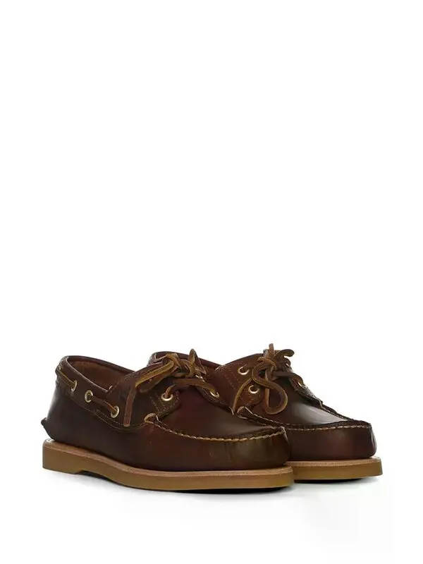 Timberland Full Grain Tie Loafers - Brown