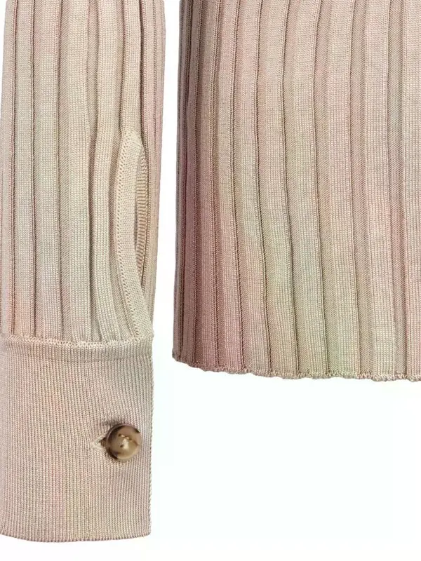 TOD'S Ribbed Chest-pocket Cardigan