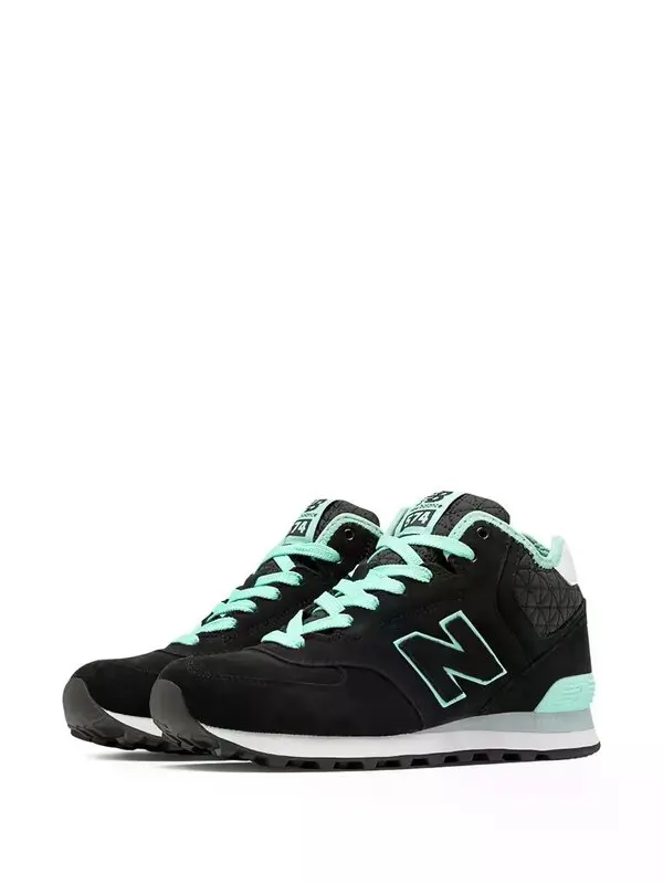 NEW BALANCE 574 Mid Top Sneakers - Black