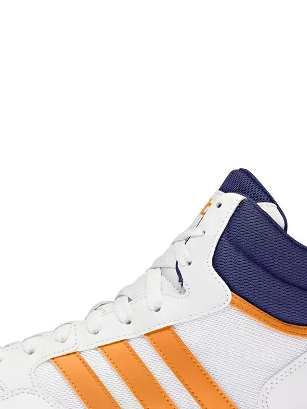 Adidas Hoops 3.0 Logo-detail High Top Sneakers