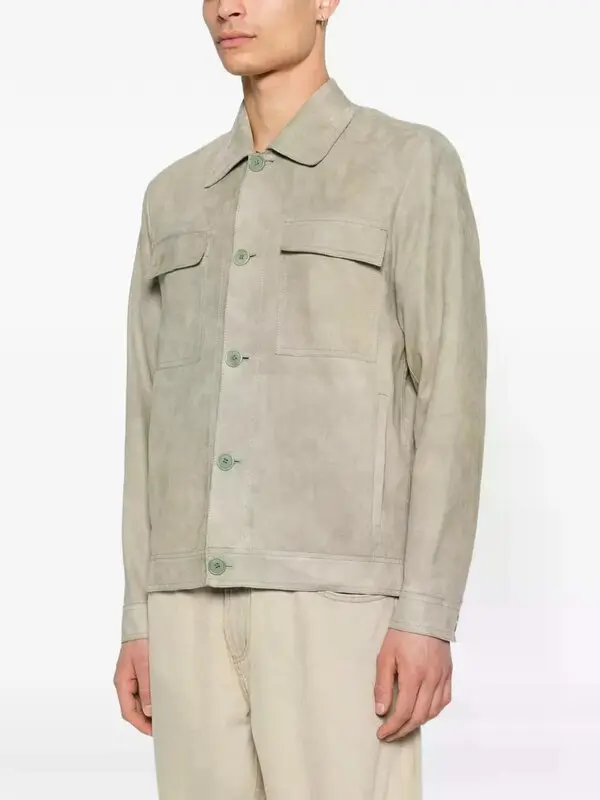 SALVATORE SANTORO Button Patch-pocket Jacket