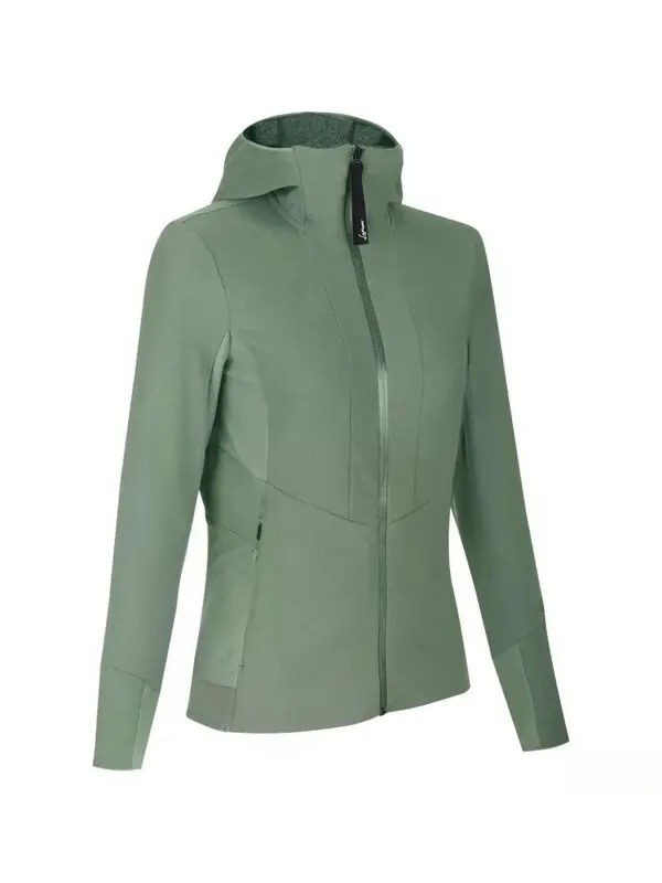 LAMUNT Violet Hooded Zip-up Jacket - Green