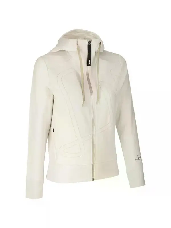 LAMUNT Erika Hooded Zip-up Jacket - Neutrals