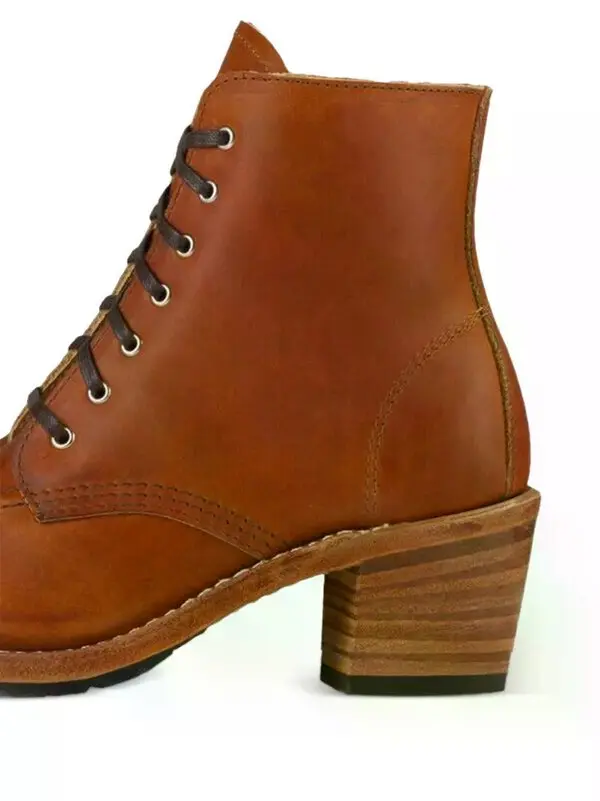 Red Wing Clara Lace-up Block Heel Boots