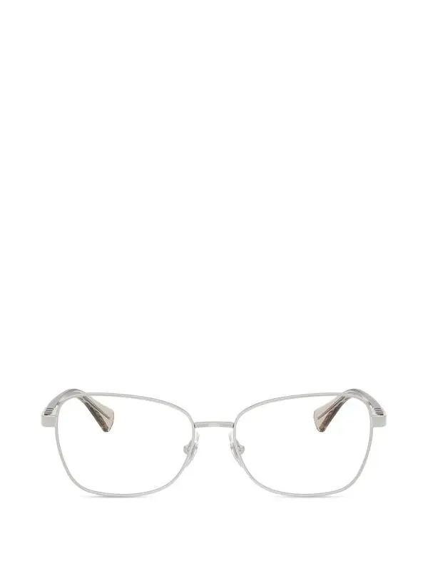 Polo Ralph Lauren Tone Logo Detail Eyeglasses - Silver