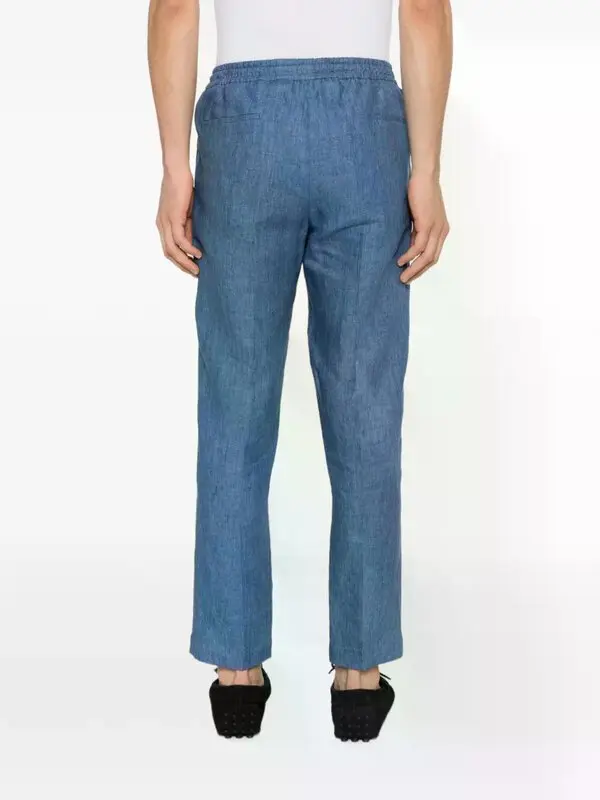 BRIGLIA 1949 Drawstring Trousers - Blue