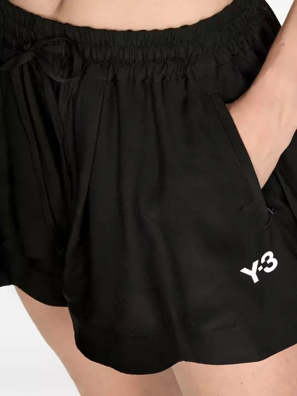 Y3 Drawstring-fastening Shorts