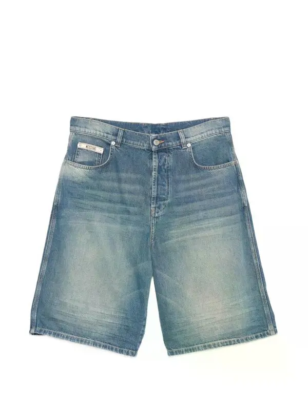 Moschino Detail Denim Shorts
