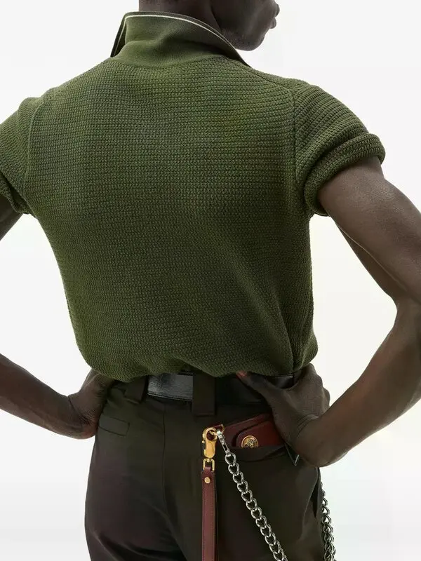 Versace Cotton Knit Shirt - Green
