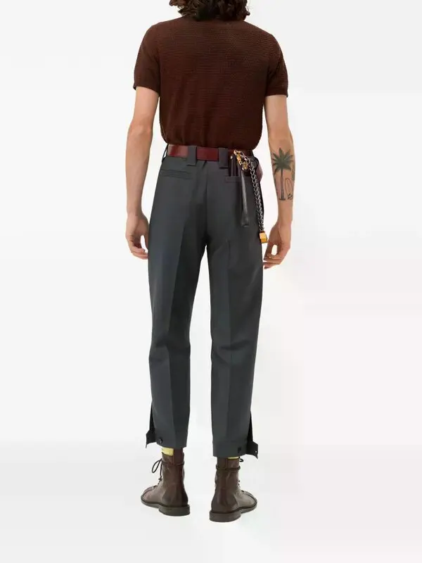 Versace Wool-mohair Formal Trousers