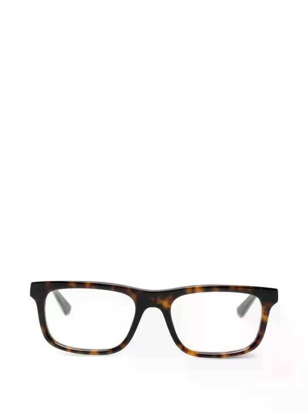 Montblanc Geometric Eyeglasses - Brown