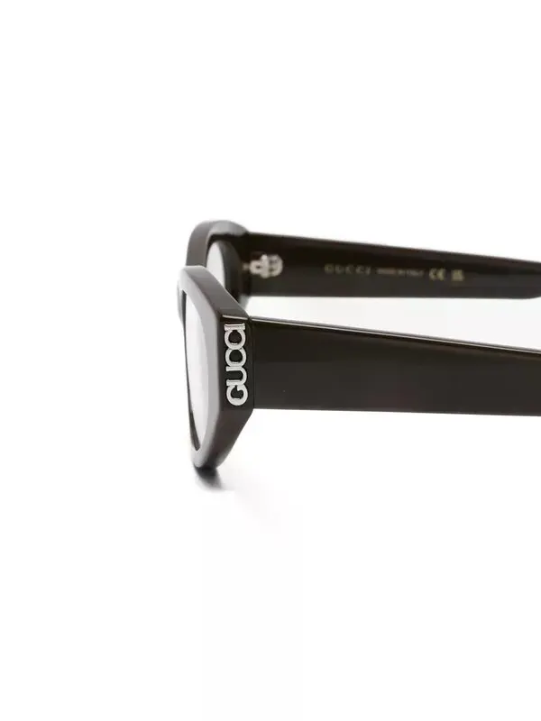 Gucci Cat Eye Glasses - Brown