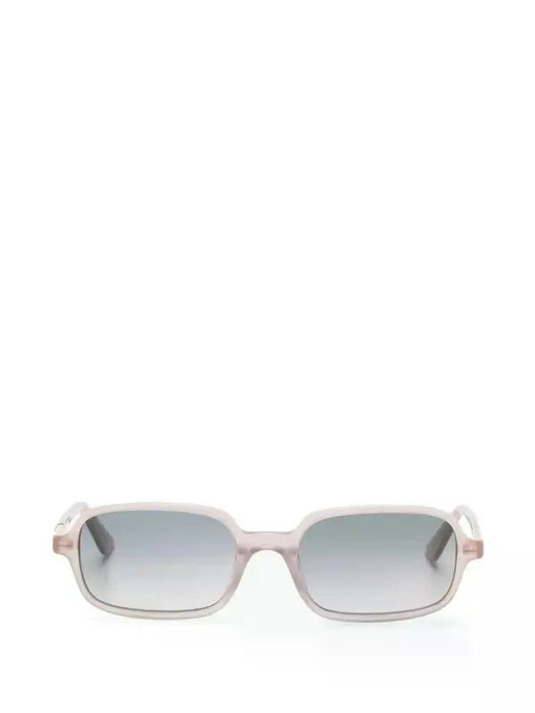 Chloé Oval Frame Sunglasses - Pink