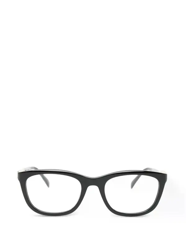 Gucci Logo Detail Eyeglasses - Black