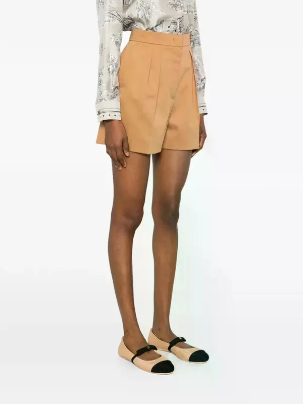 Max Mara Tailored Cotton Shorts
