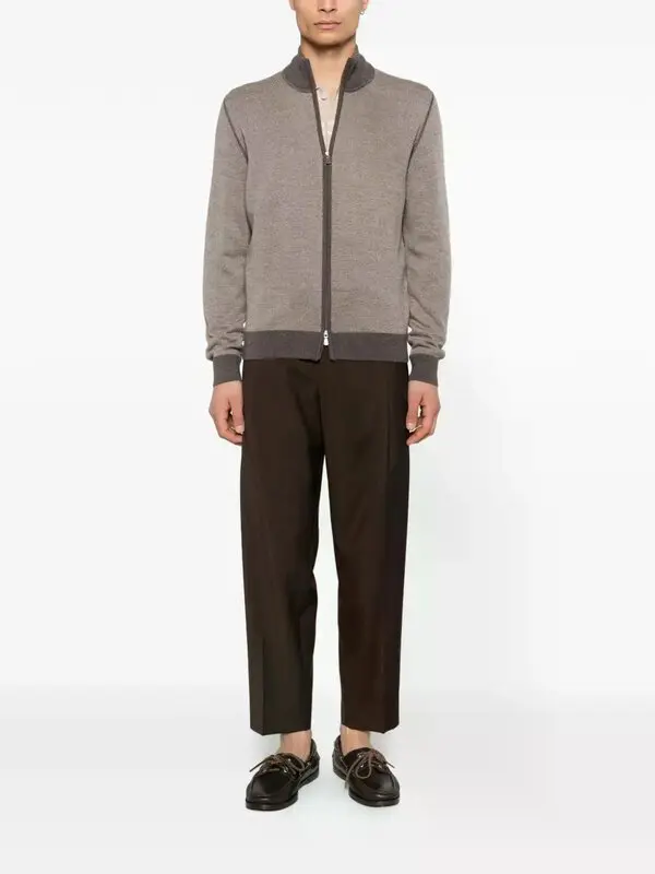 BRIGLIA 1949 Arnos Pleated Trousers - Brown