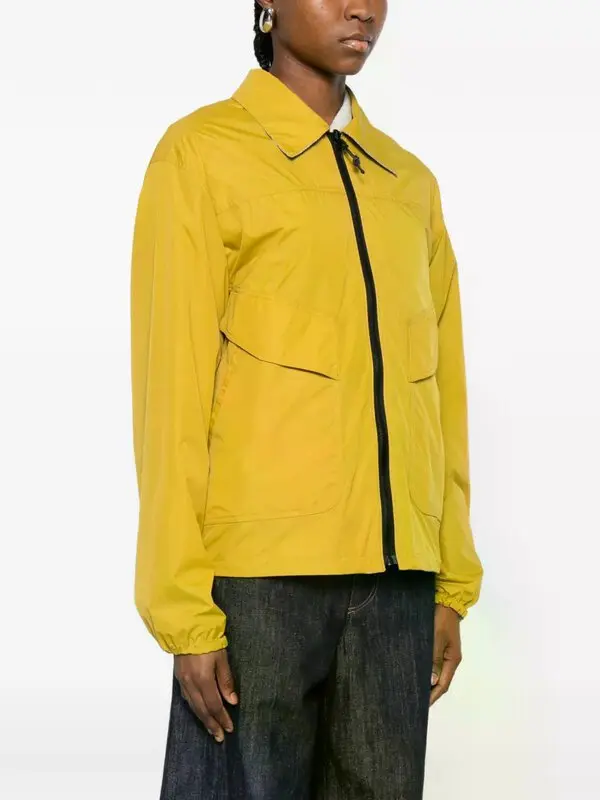 GR10K Flap-pocket Zip-up Jacket - Yellow