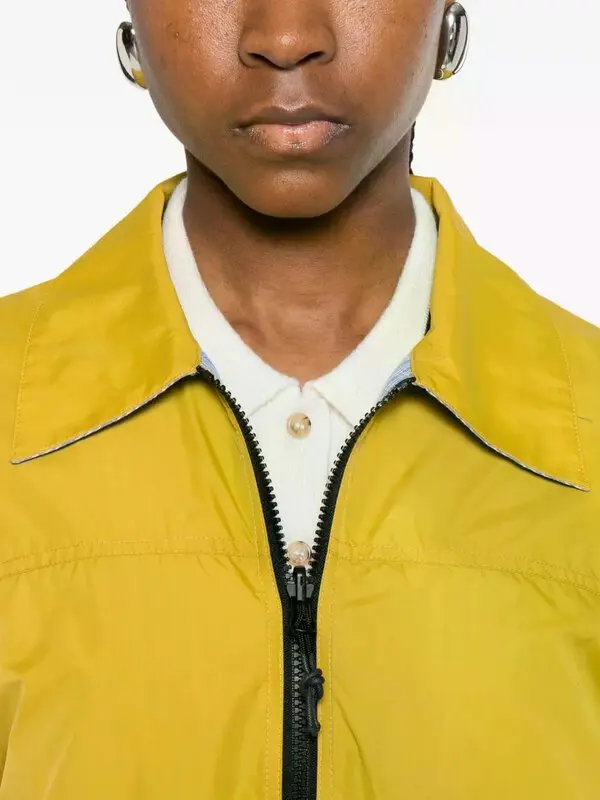 GR10K Flap-pocket Zip-up Jacket - Yellow
