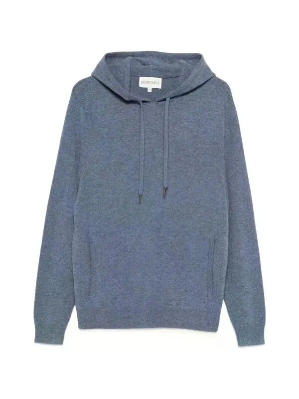 Eric Bompard Long-sleeve Cashmere Hoodie - Blue