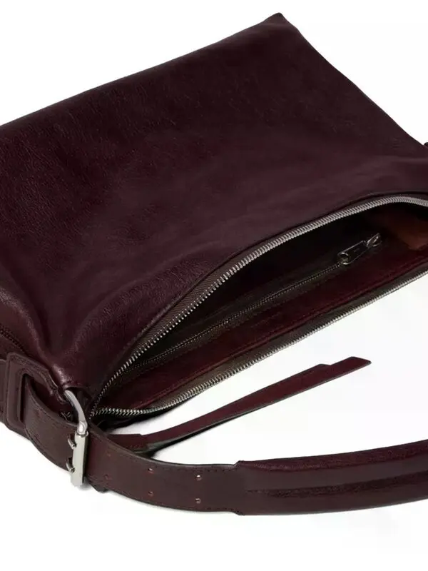 LEMAIRE Belted Shoulder Bag In Paper Lux Leather