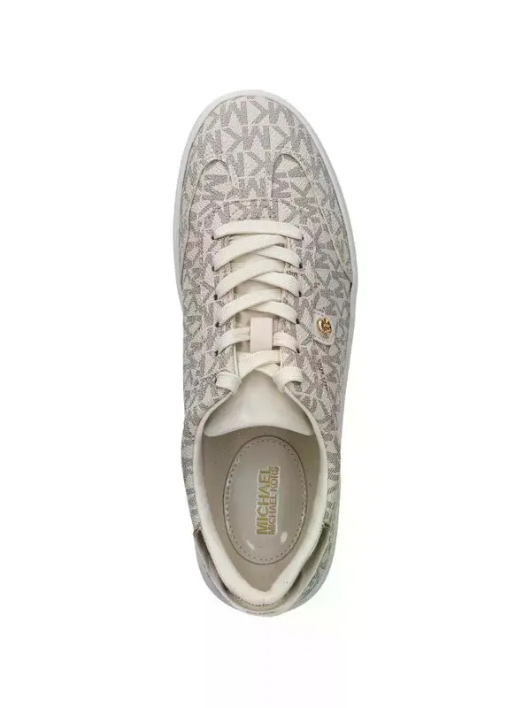 Michael Kors Scotty Logo-pattern Lace-up Sneakers