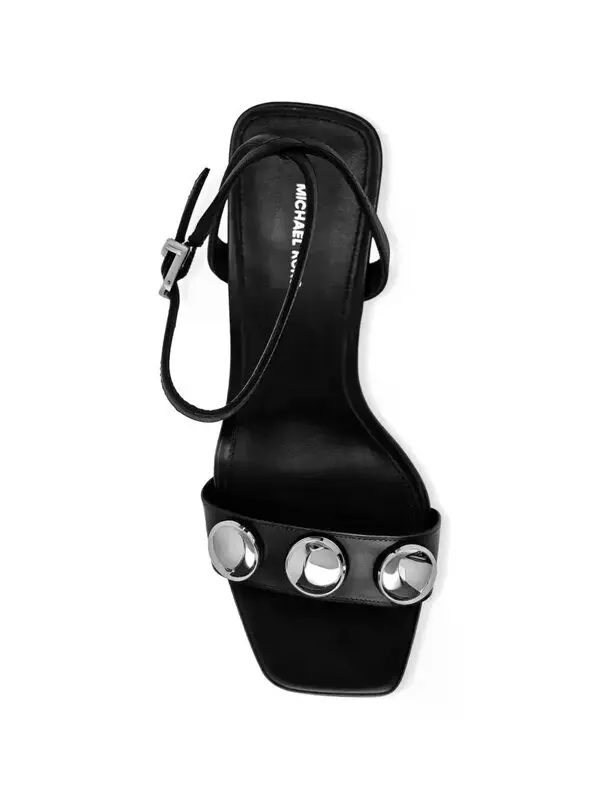Michael Kors Liana Stud Embellished Ankle Strap Sandals