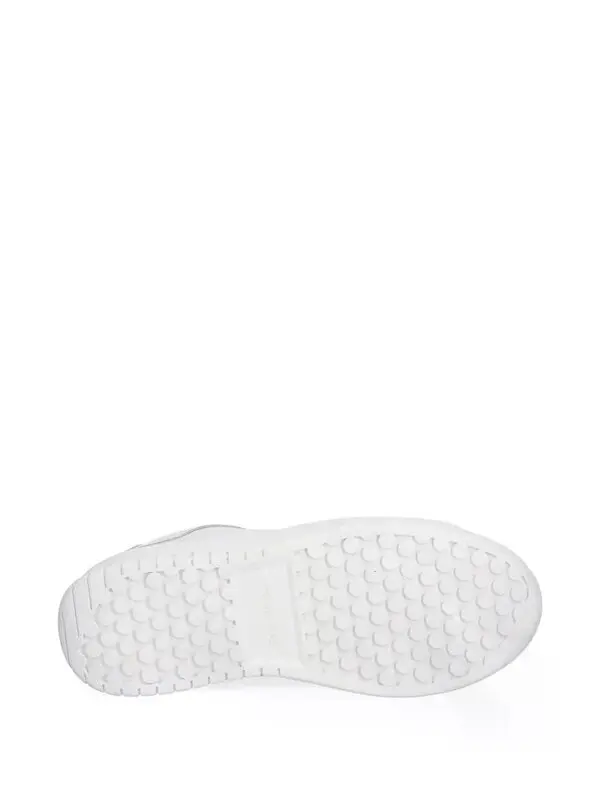 Michael Kors Dottie Reptile-effect Platform Sneakers